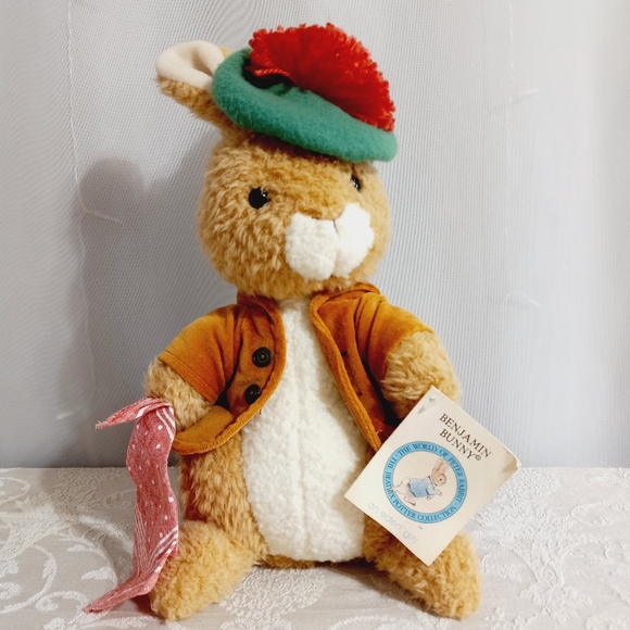 Beatrix Potter | Toys | Beatrix Potter Vintage Plush Benjamin Bunny ...